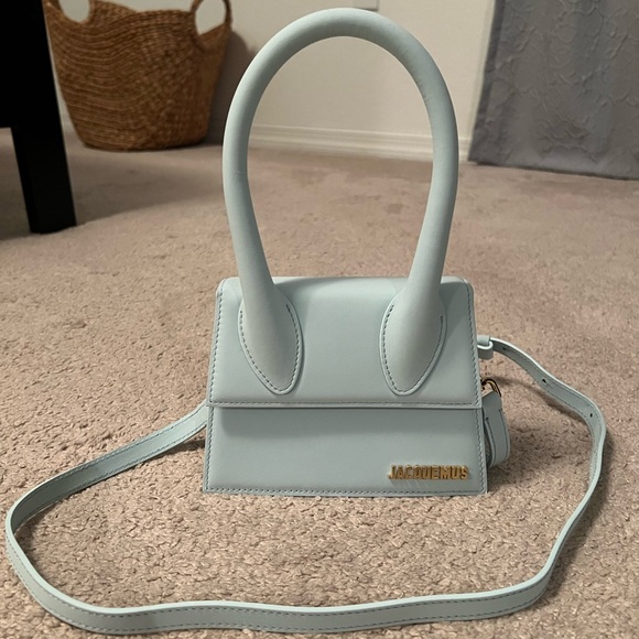 Bags | Jaquemus Pale Blue Le Chiquito Moyen | Poshmark